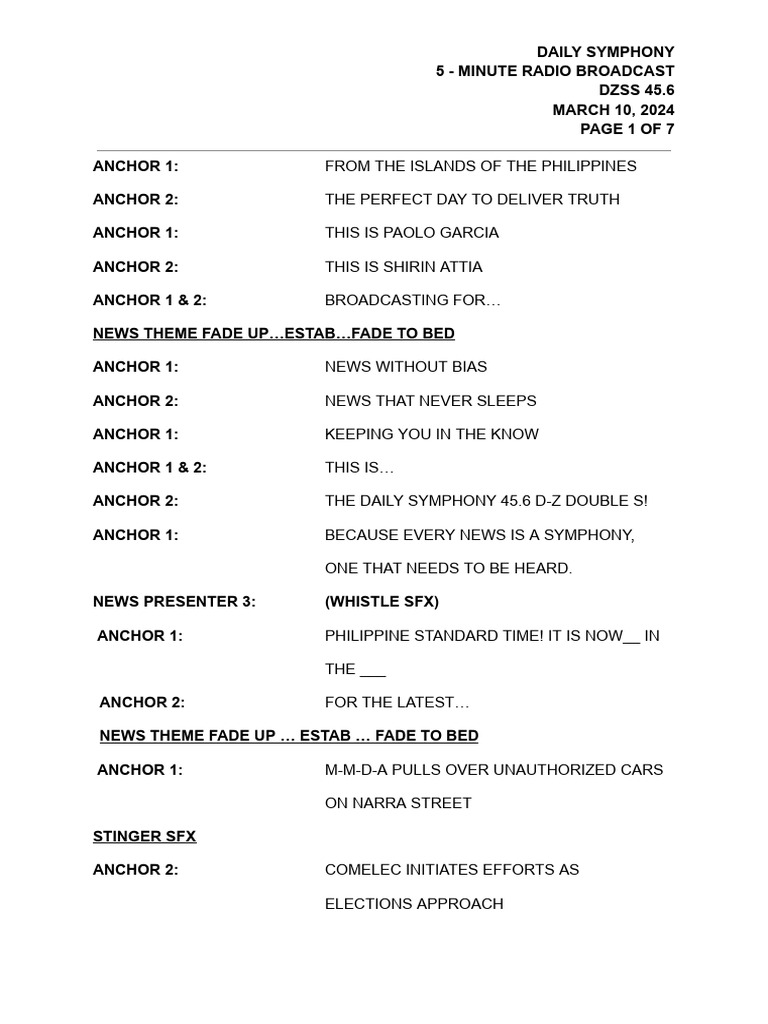 DSPC Skirpt | PDF