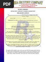 Employment Contract-Security Guard | PDF | Security Guard | Confidentiality