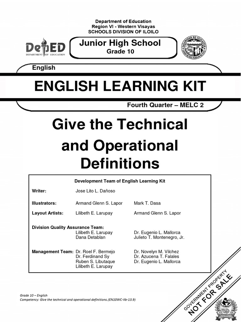 English10 QTR4 Las Melc 2 | PDF | Waste | Plastic
