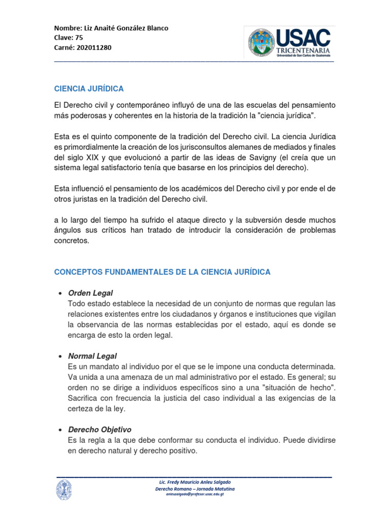 usac | PDF | Abogado | Jurisprudencia