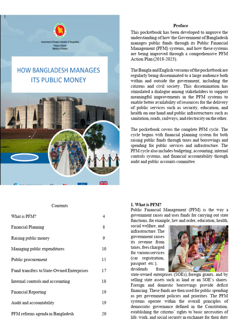 PFM Pocketbook - Final Version | PDF | Internal Control | Government Budget Balance