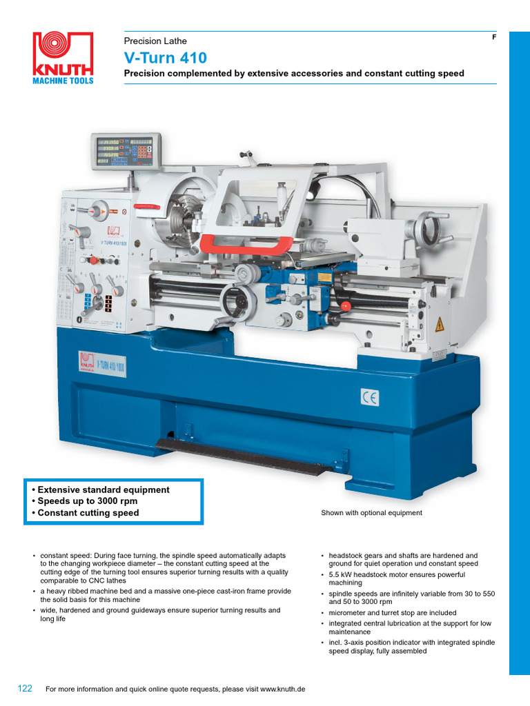 V-Turn 410-1000 | PDF | Technology & Engineering