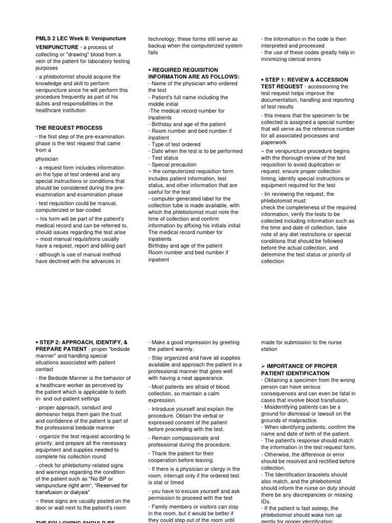 PMLS 2 LEC W8 Reviewer | PDF | Health Care | Medicine