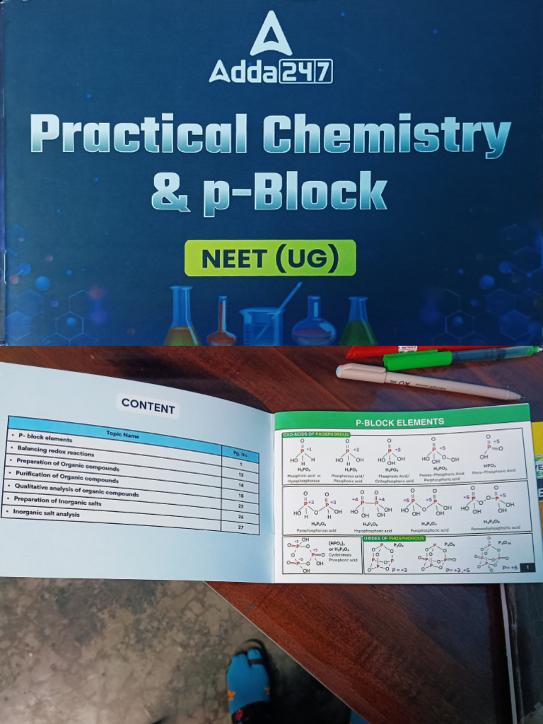 Practical Chemistry&P Block Chemistry For Quick Revision | PDF