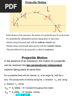 Projectile Motion Practice Questions | PDF | Projectiles | Acceleration