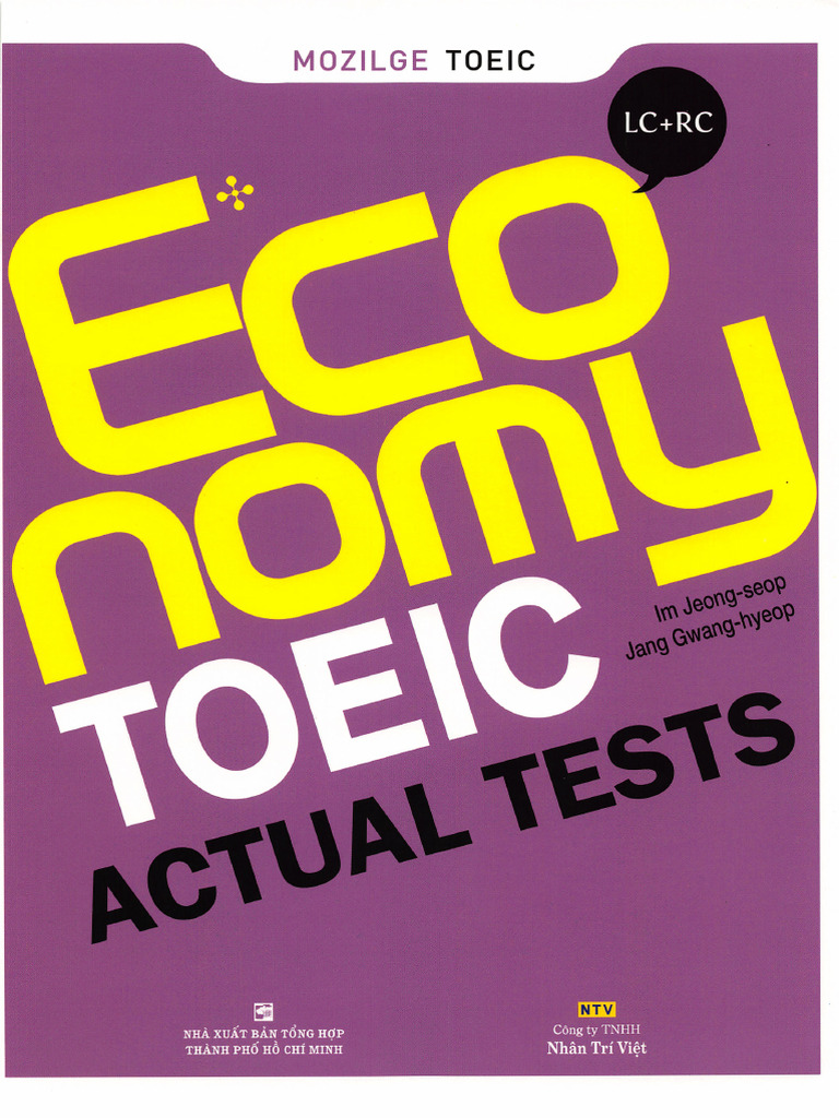 Economy TOEIC Actual Tests (NTV) | PDF
