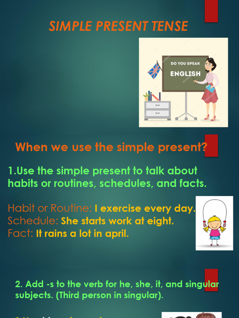 simple present 1 ingles.. | PDF