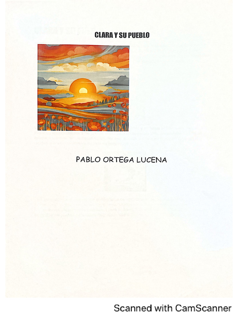 Cuento Pablo Ortega Lucena | PDF
