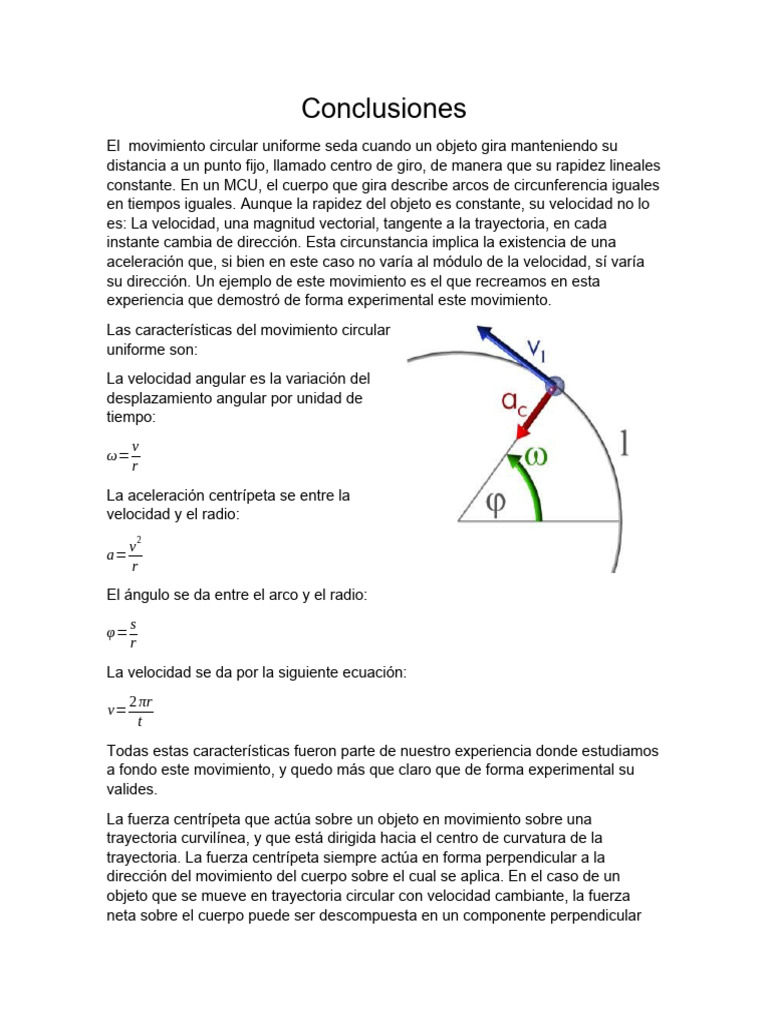 Conclusiones Lab 5 | PDF | Ciencia y matemáticas | Tecnología