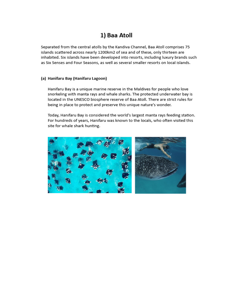 Visiting The Maldives | PDF | Oceanography