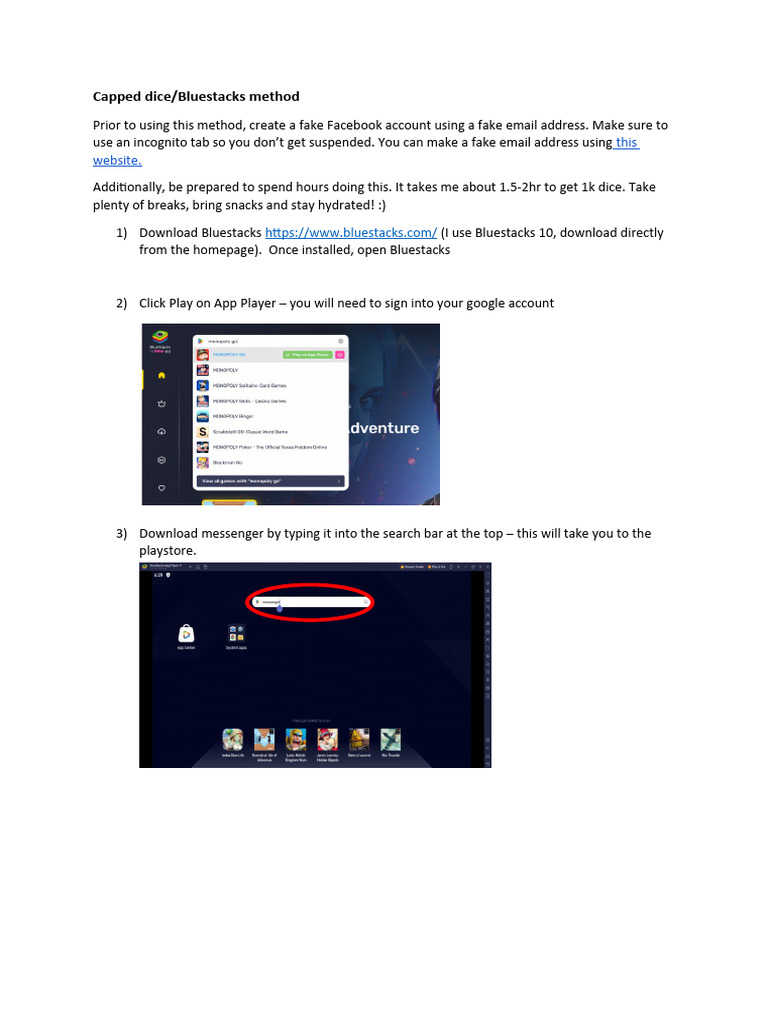 Capped dice method | PDF | Facebook | Computing