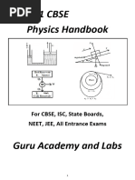 Physics Data Booklet (First Assessment 2025) | PDF | Electronvolt | Area