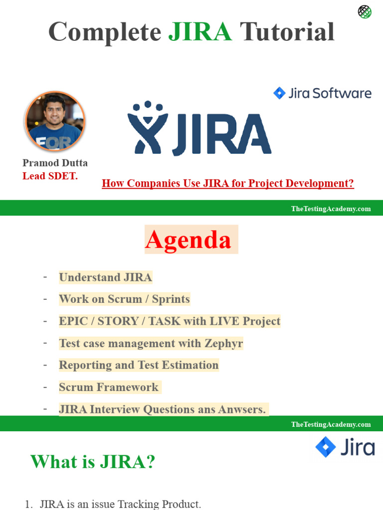 Complete JIRA Tutorial Guide | PDF | Agile Software Development | Scrum ...