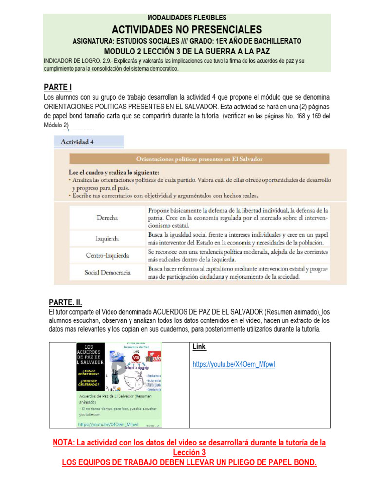 03-Guia-Leccion 3-M2-Est Soc 1er Año | PDF