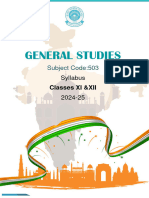 General Studies Project - XII | PDF