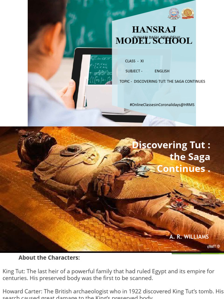 Discovering Tut Final | PDF | Tutankhamun | Akhenaten