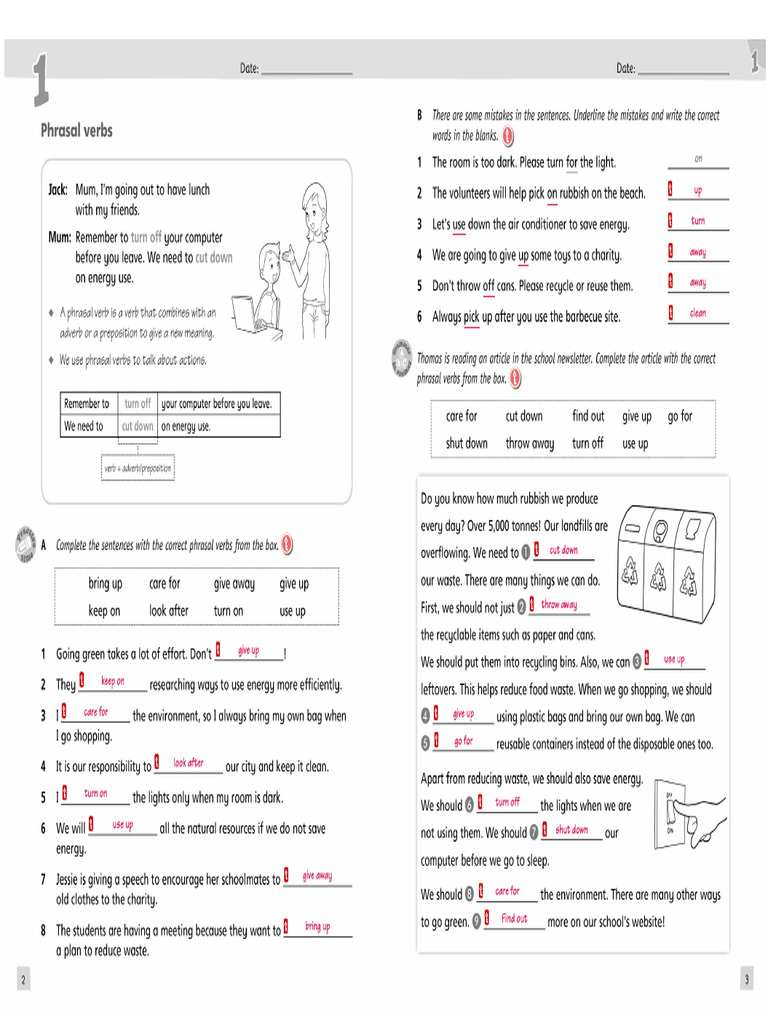 Oxford Living Oxford English Grammar 6B (Ans) | PDF