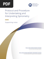ARTP Spirometry Certification Standards | PDF | Verification And ...
