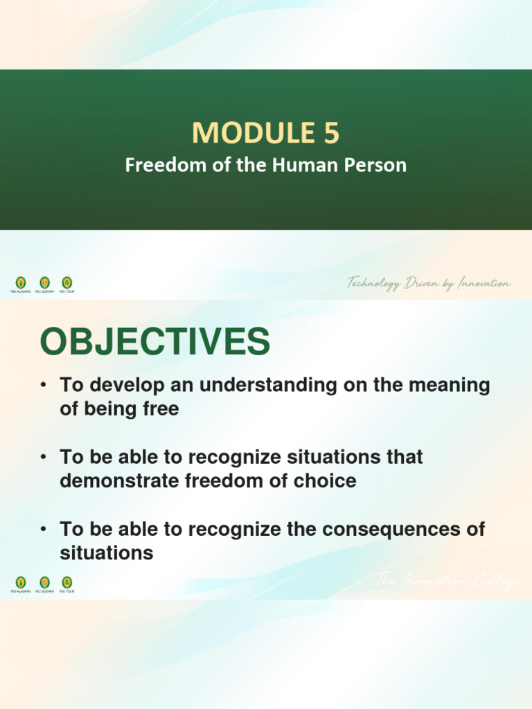 Understanding Human Freedom Concepts | PDF | Free Will | Existentialism