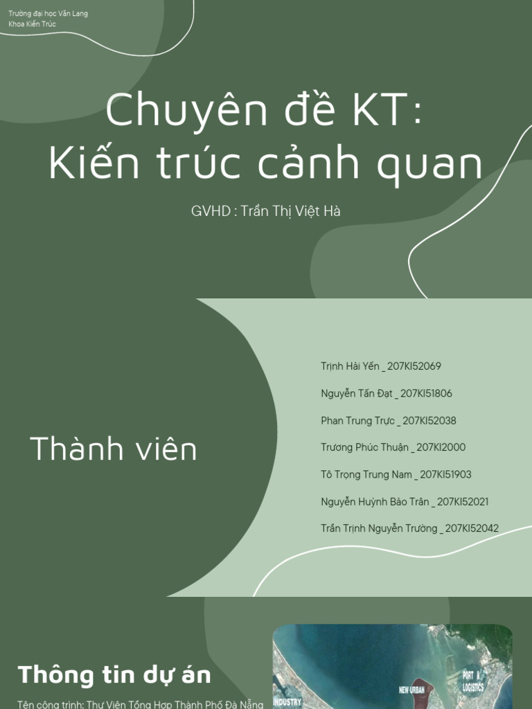 Green Blobs Basic Simple Presentation | PDF