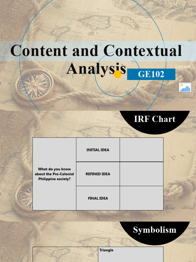 GE102-Content-Contextual Analysis | PDF | Knowledge | Human Communication