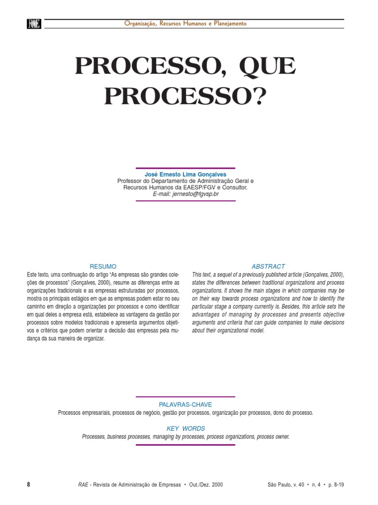 Processos | PDF