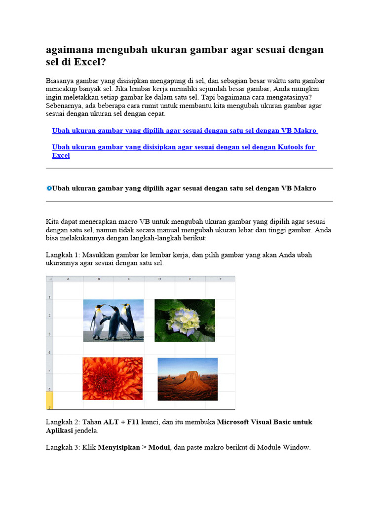 tUTOR eXCEL | PDF | Metode & Bahan Ajar | Komputer