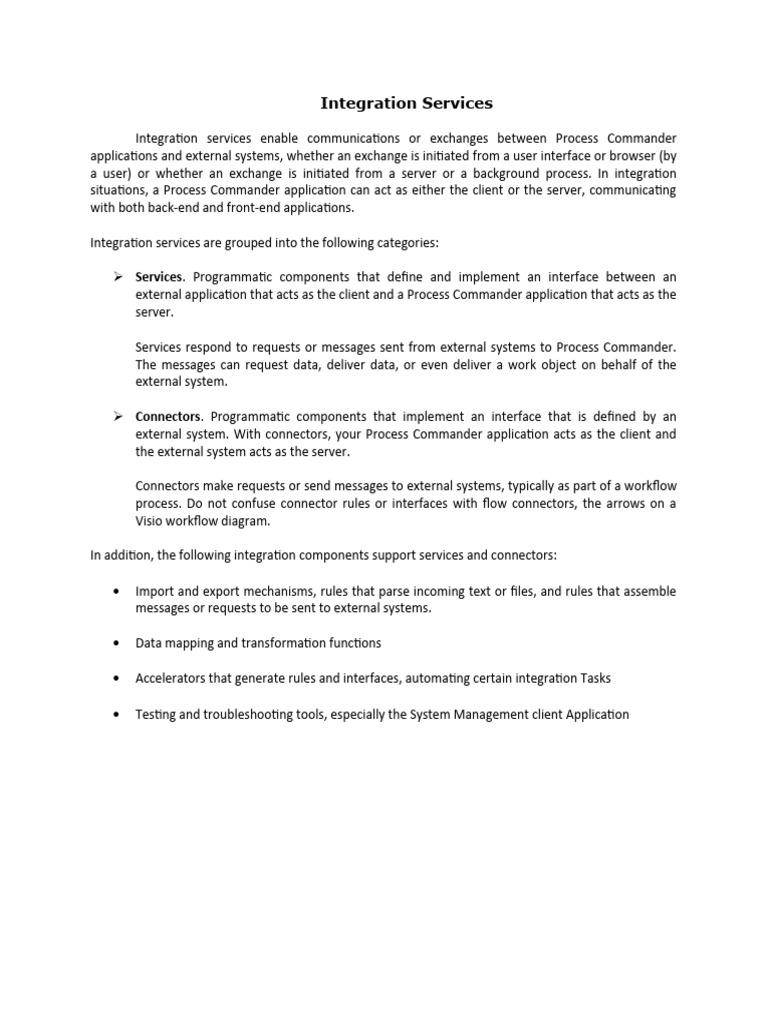 Integration Services | PDF | Class (Computer Programming) | Web Service