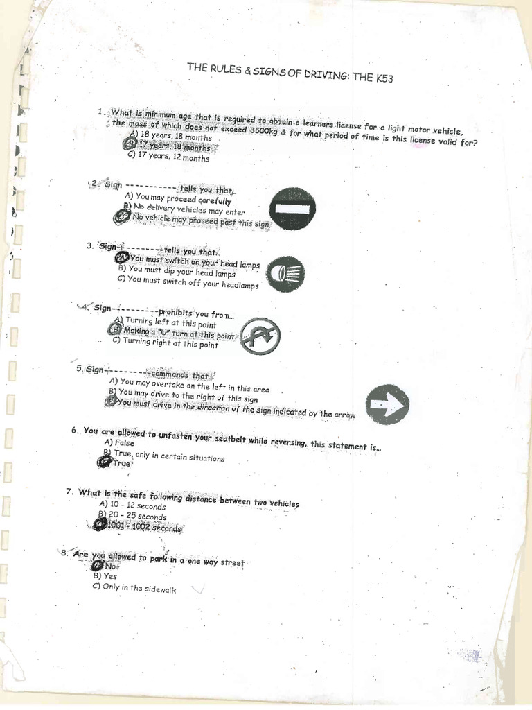 Learners Drive | PDF