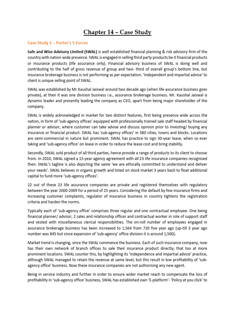 Chapter 14 - Case Study | PDF | Low Cost Carrier | Airlines