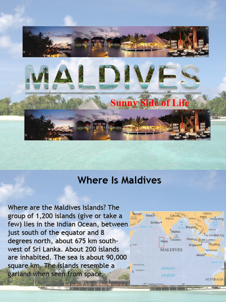 Maldives Presentation | PDF | Resort | Monsoon