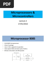 Overview of 8085 Microprocessor Registers | PDF | Central Processing Unit | Computer Data