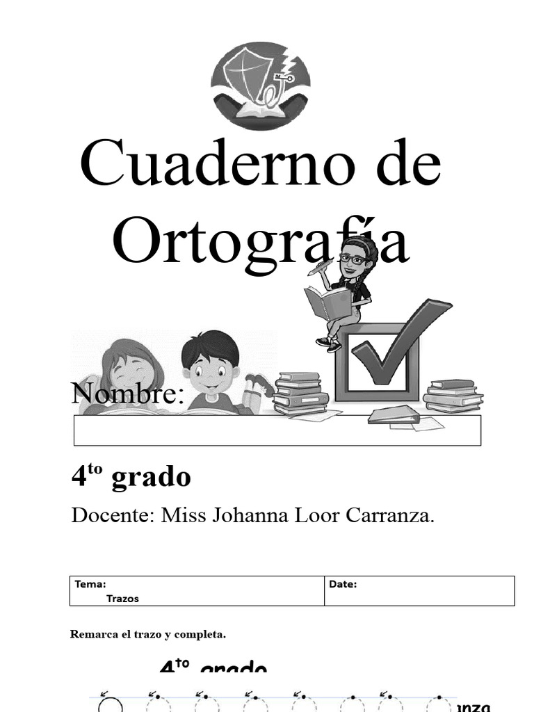 CUADERNO DE ORTOGRAFÍA Corregido | PDF | Lingüística | Fonética