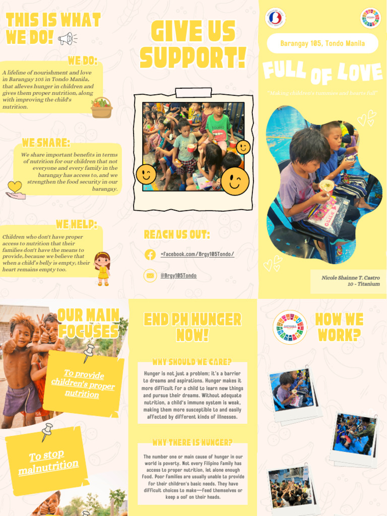 Brochure | PDF | Hunger | Poverty