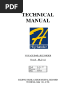 HLD-VDR600 Operation Manual | PDF