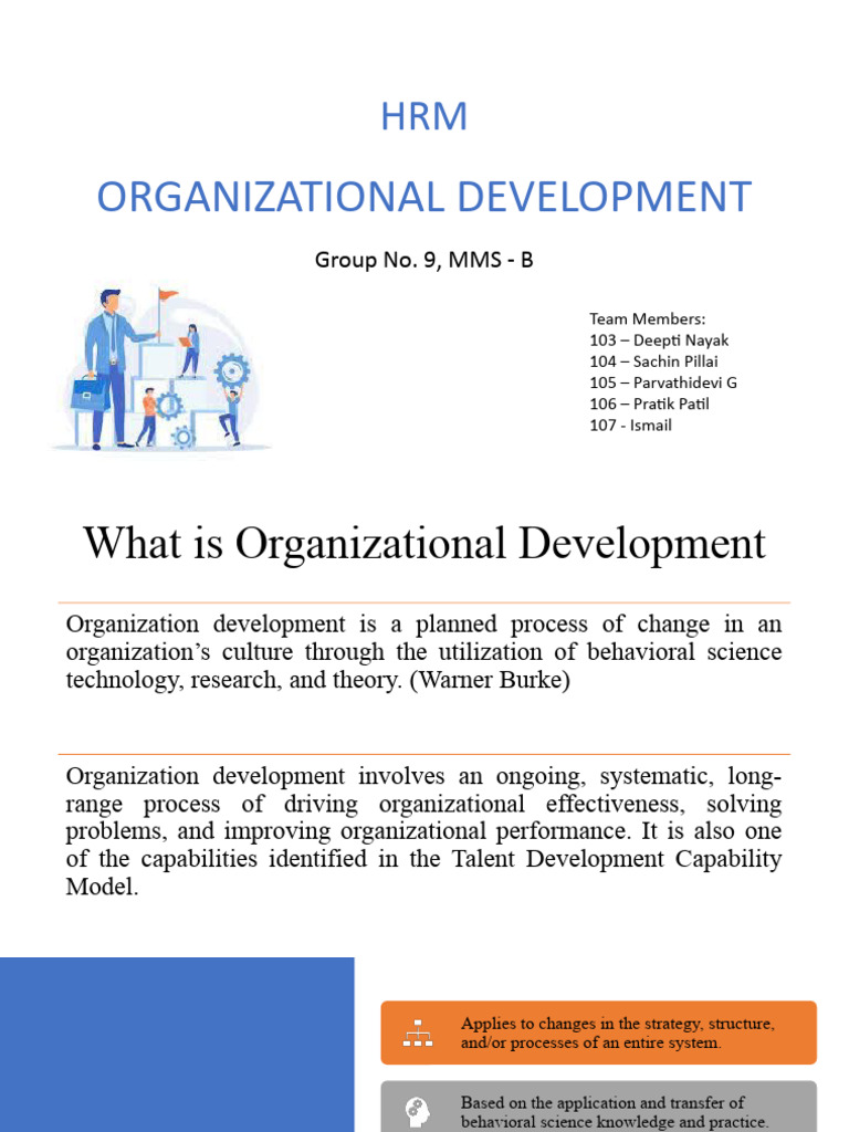 Organizational Development - HRM | Download Free PDF | Organization ...
