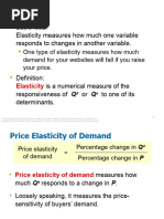 Chapter 5 Elasticity and Its Application | PDF | Elasticity (Economics) | Demand