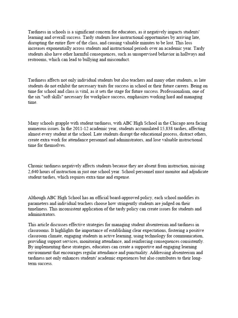 Untitled Document - Edited | PDF | Teachers | Learning