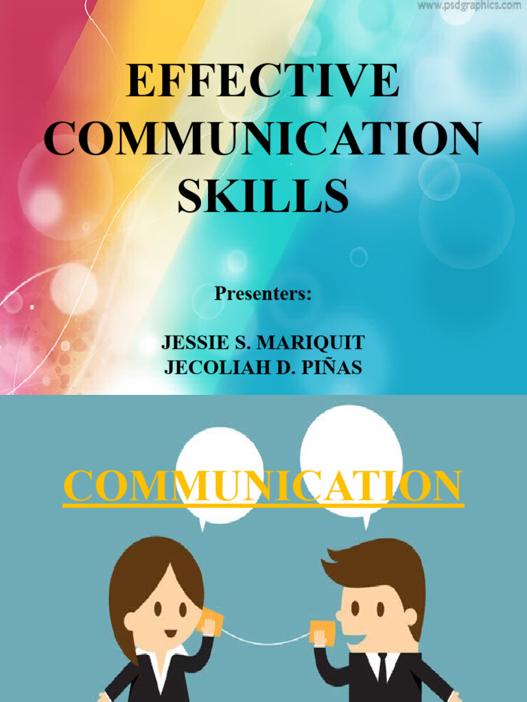 10effective Communication Skills | PDF | Communication | Information