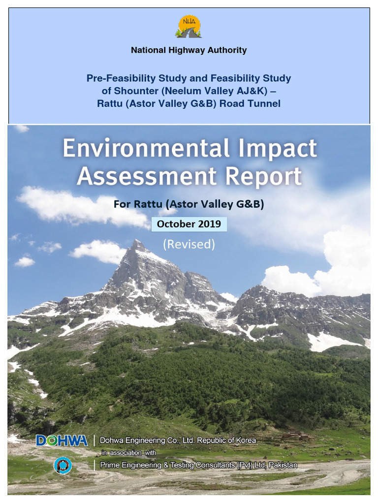 Shonter Rattu Road | PDF | Environmental Impact Assessment | Climate ...