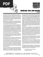 Standard Knurling Specifications Guide | PDF | Standardization | Gear
