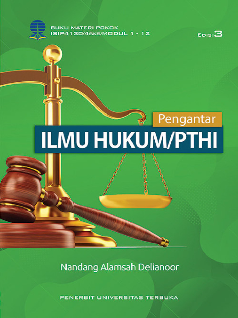 ISIP4130 Pengantar Ilmu Hukum | PDF