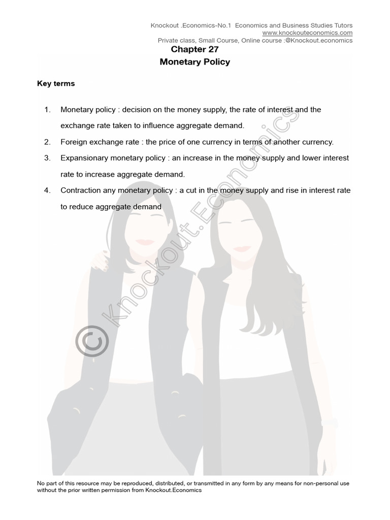 Monetary Policy | PDF | Monetary Policy | Money Supply