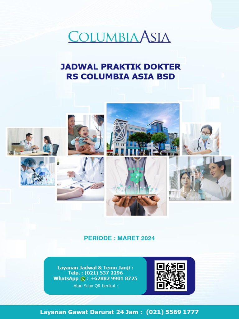 Jadwal Dokter RS Columbia Asia BSD | PDF | Health Care | Tooth