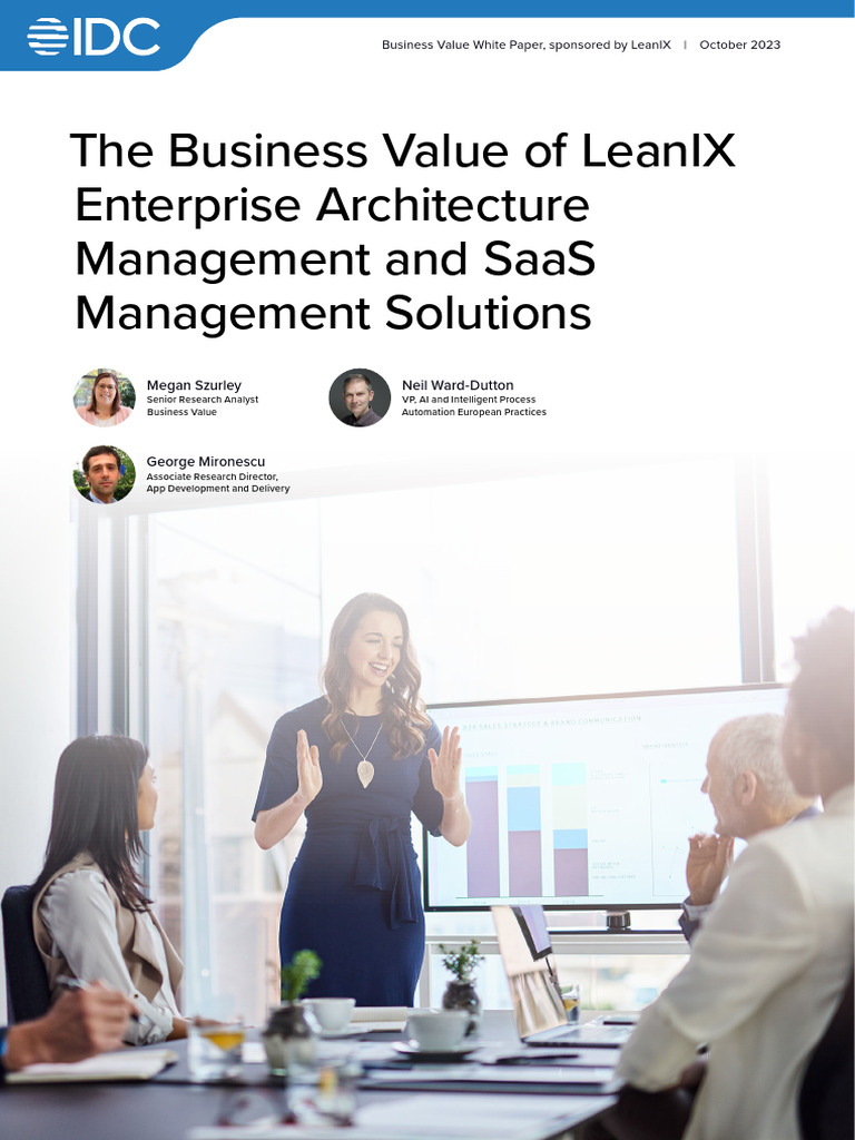 The Business Value of Leanix | PDF | Cloud Computing | Software As A ...