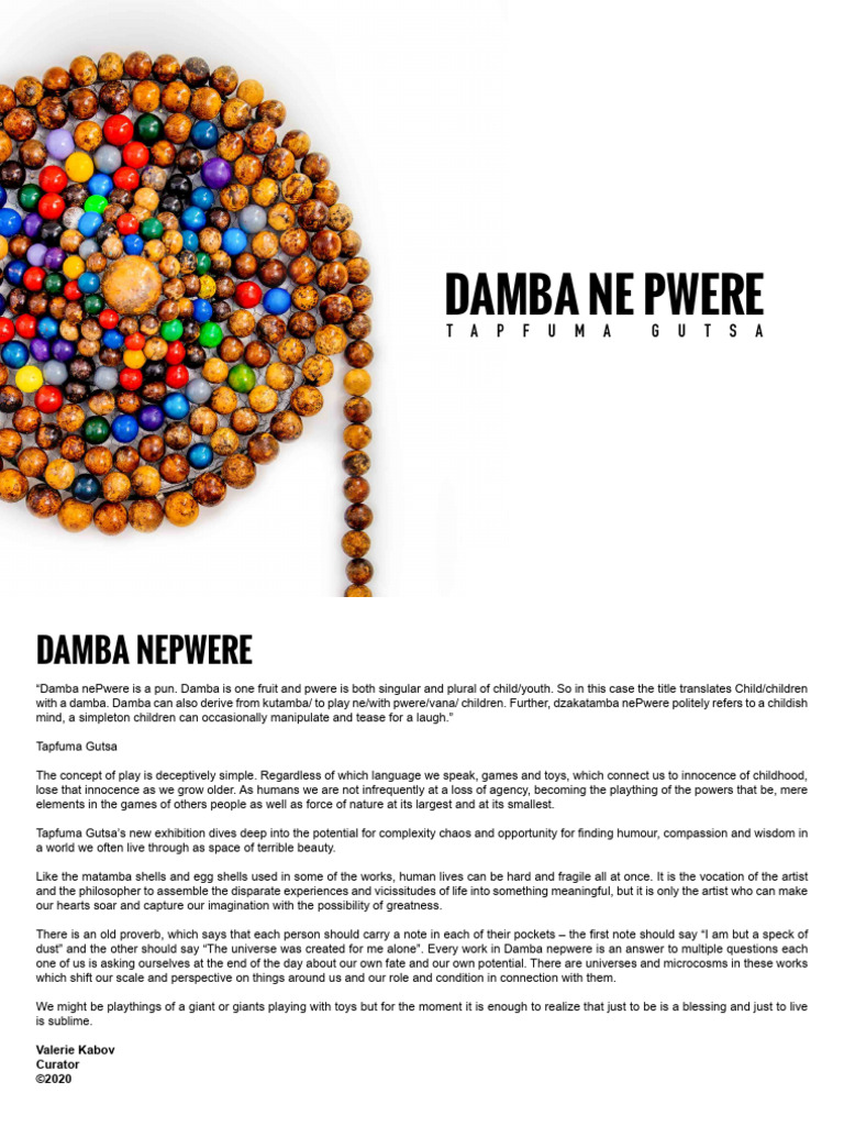 Damba Nepwere - Tapfuma Gutsa - HD | PDF | The Arts