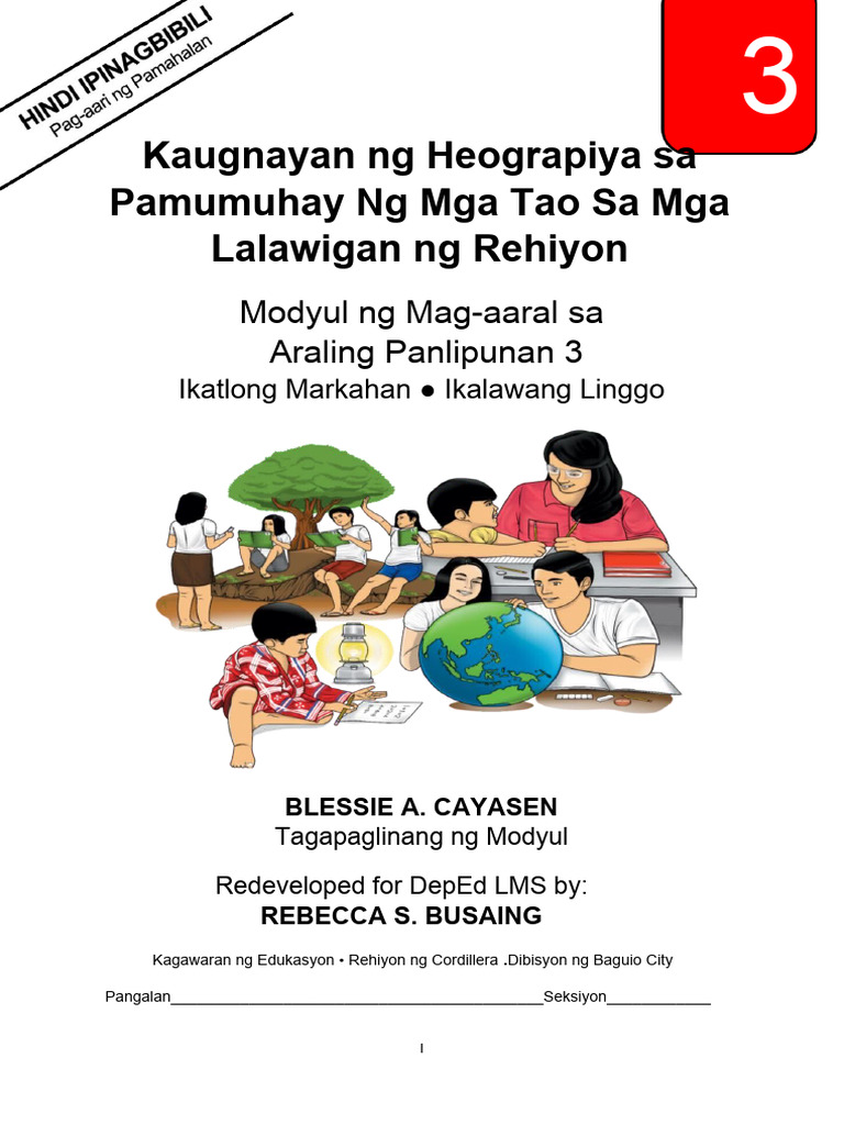 AP3 - Q3 - Module 2 | PDF