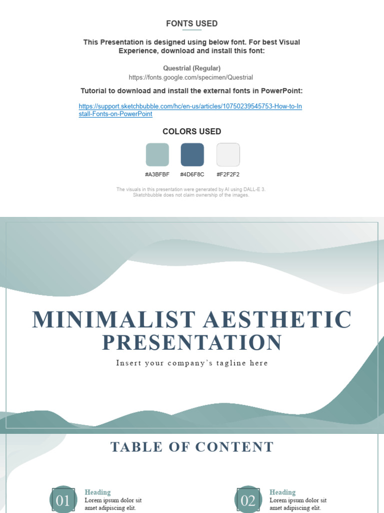 Minimalist Aesthetic Background Static 16x9 | PDF