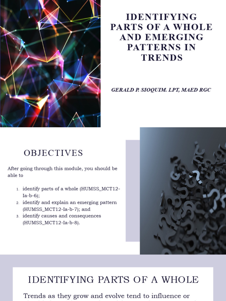 Lesson 3 - Identifying Parts of A Whole | PDF | Internet | Brainstorming