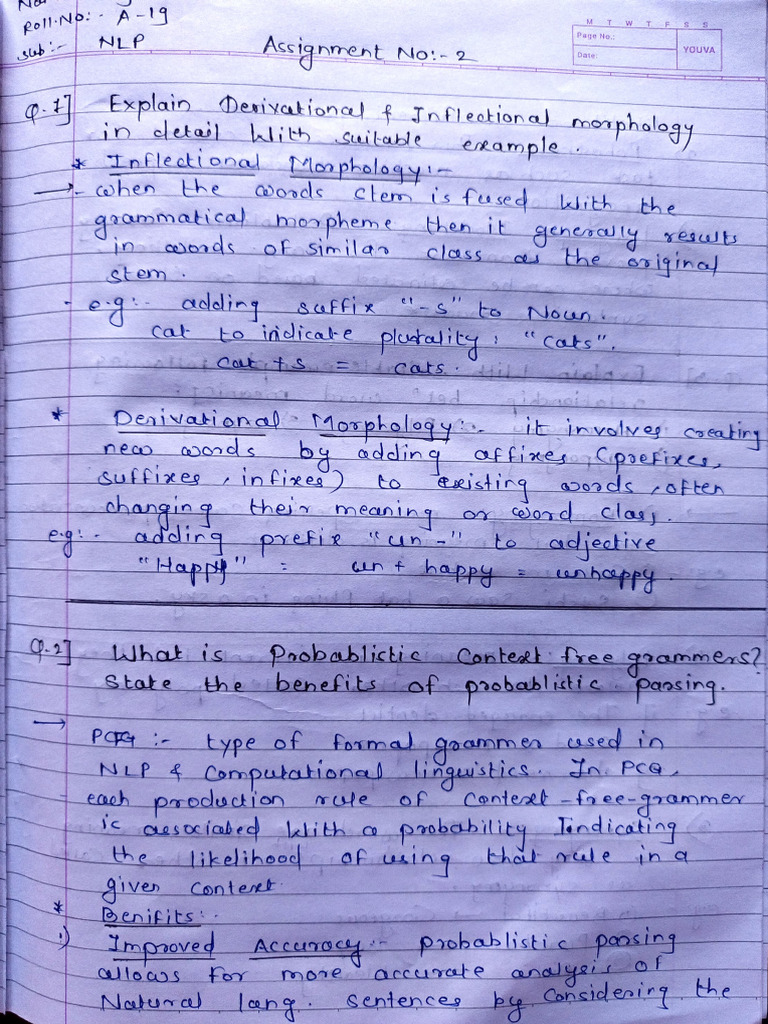 Understanding Morphology in NLP | PDF | Interpretation (Philosophy) | Morphology